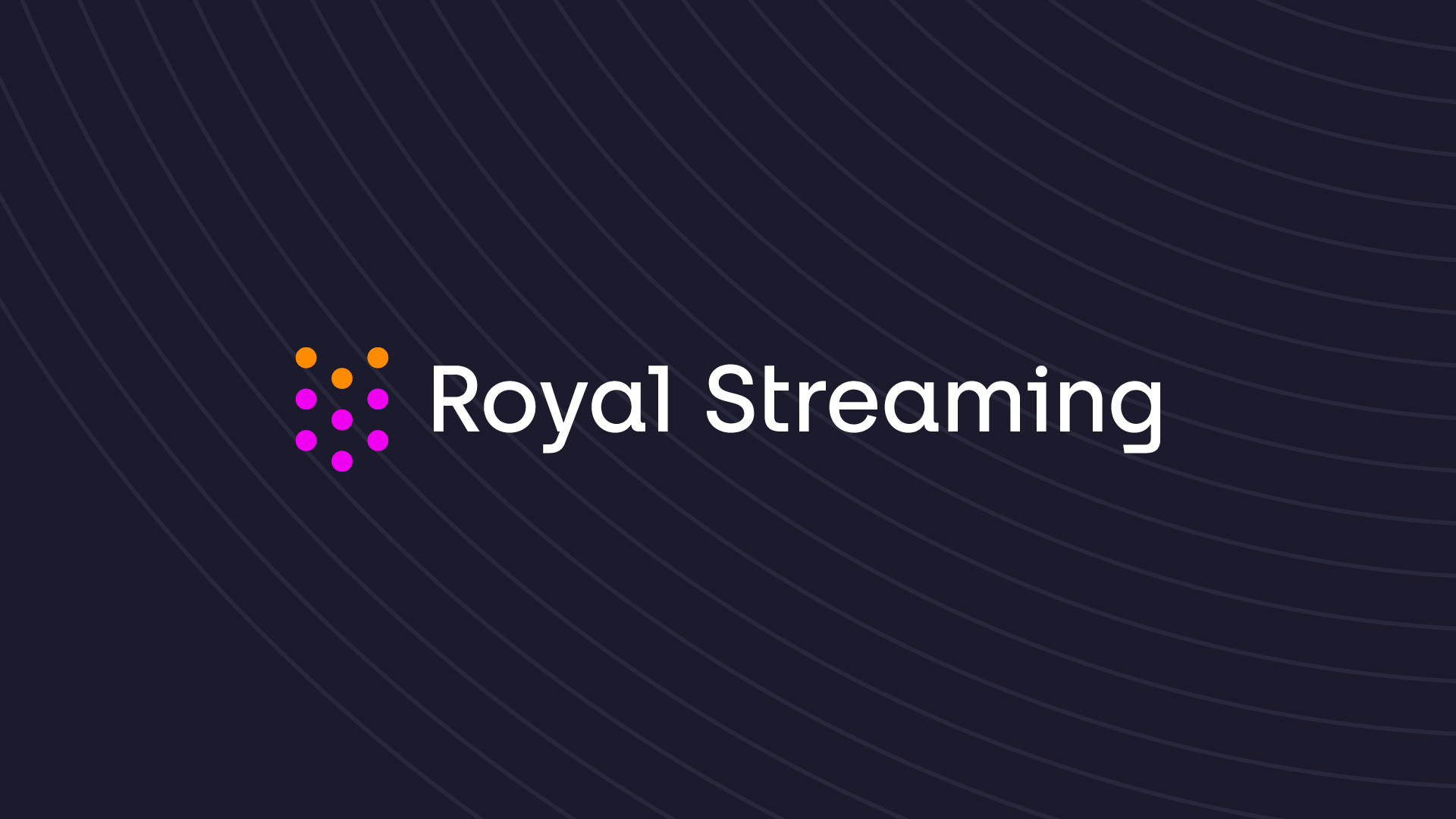 Royal Streaming – Visuell identitet för en marknadsledare